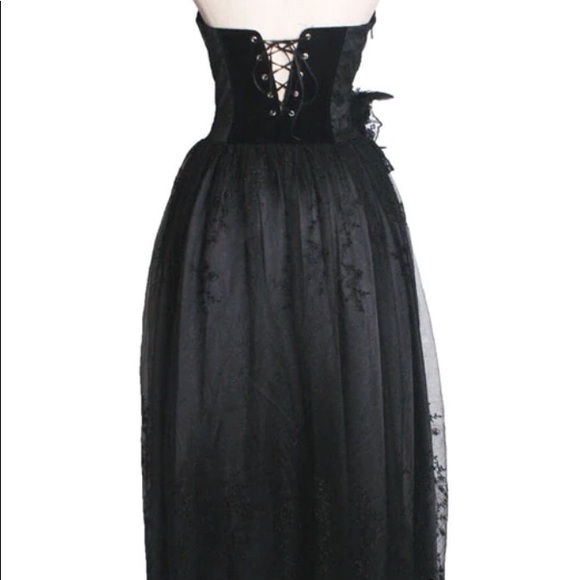 Punk Rave | Dresses | Punk Rave Gothic Evening Party Dress | Poshmark